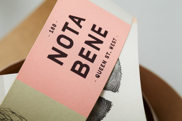 New Brand Identity for Nota Bene by Blok — BP&O