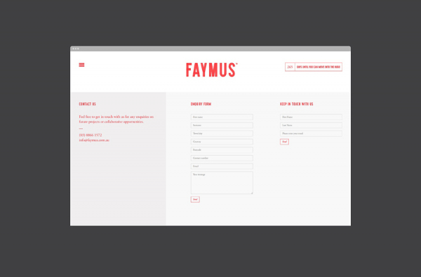 New Brand Identity for Faymus by Studio Brave — BP&O