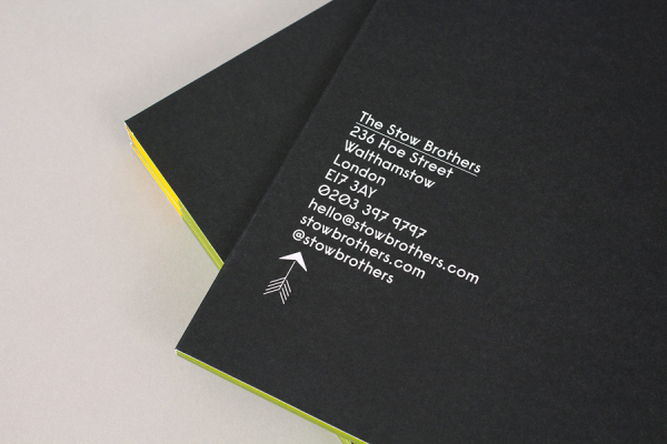 New Brand Identity for The Stow Brothers by Build — BP&O