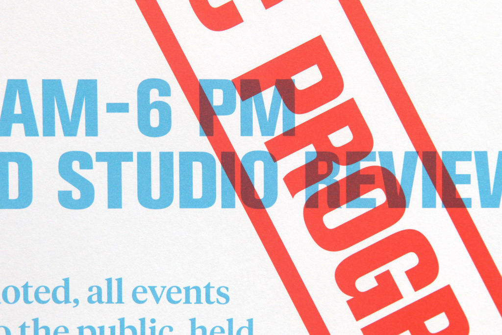 New Graphic Identity for CCA Architecture by Manual — BP&O