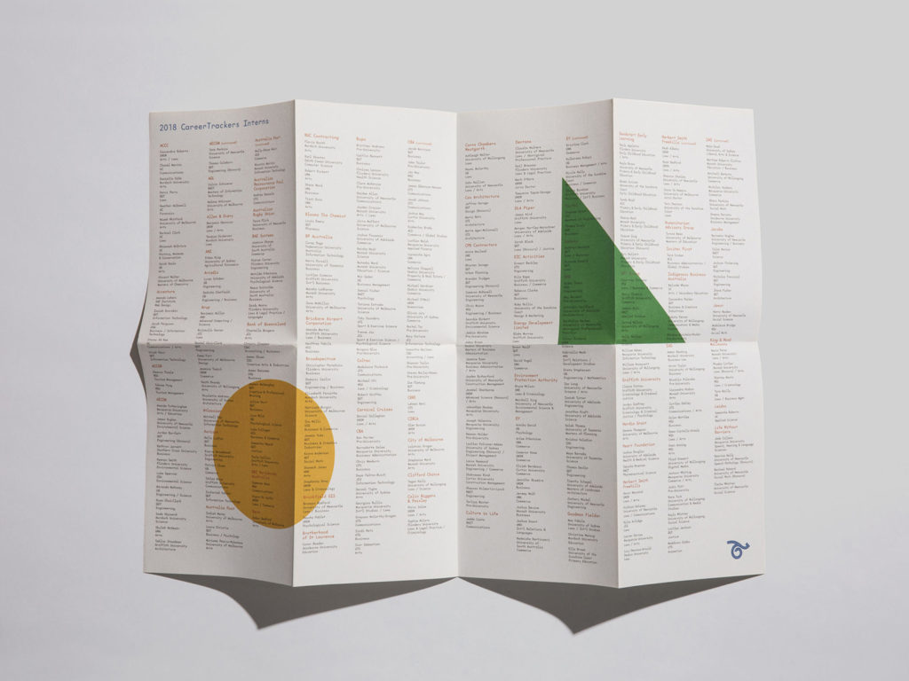 New Graphic Identity for CareerTrackers by Garbett — BP&O