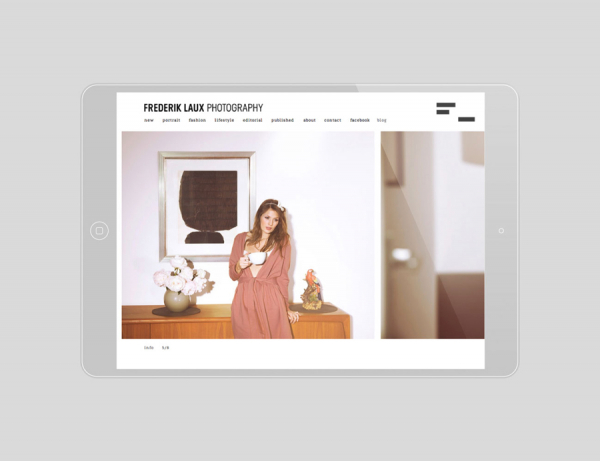 New Brand Identity for Frederik Laux Photography by LSDK - BP&O