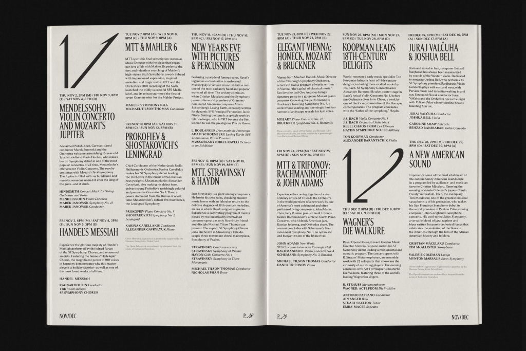 New Logo & Branding: San Francisco Symphony by Collins — BP&O