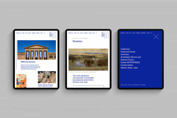 New Logo & Branding for Art Gallery of NSW by Mucho — BP&O