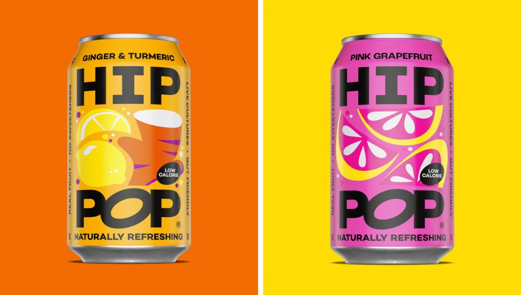 New Branding & Packaging for Hip Pop by Robot Food — BP&O