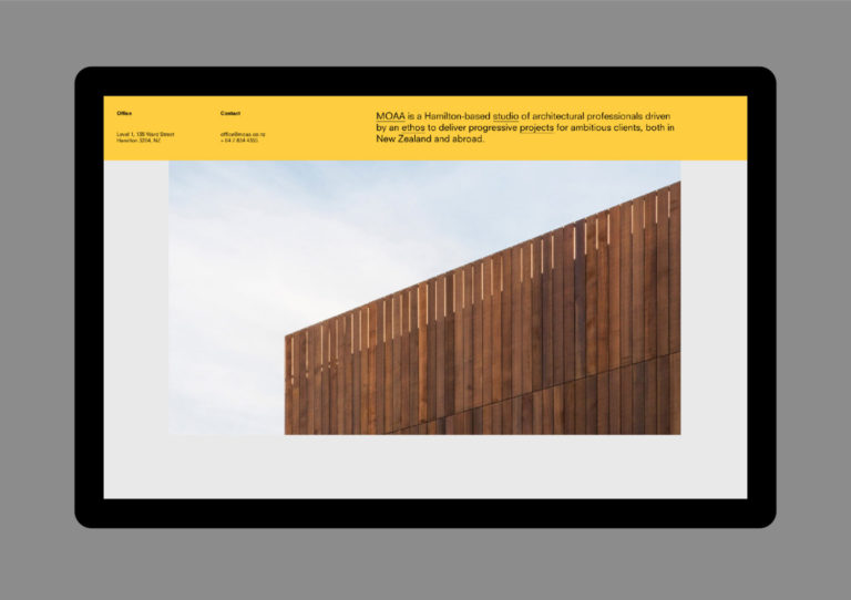 New Logo & Brand Identity for MOAA Architects by Inhouse — BP&O