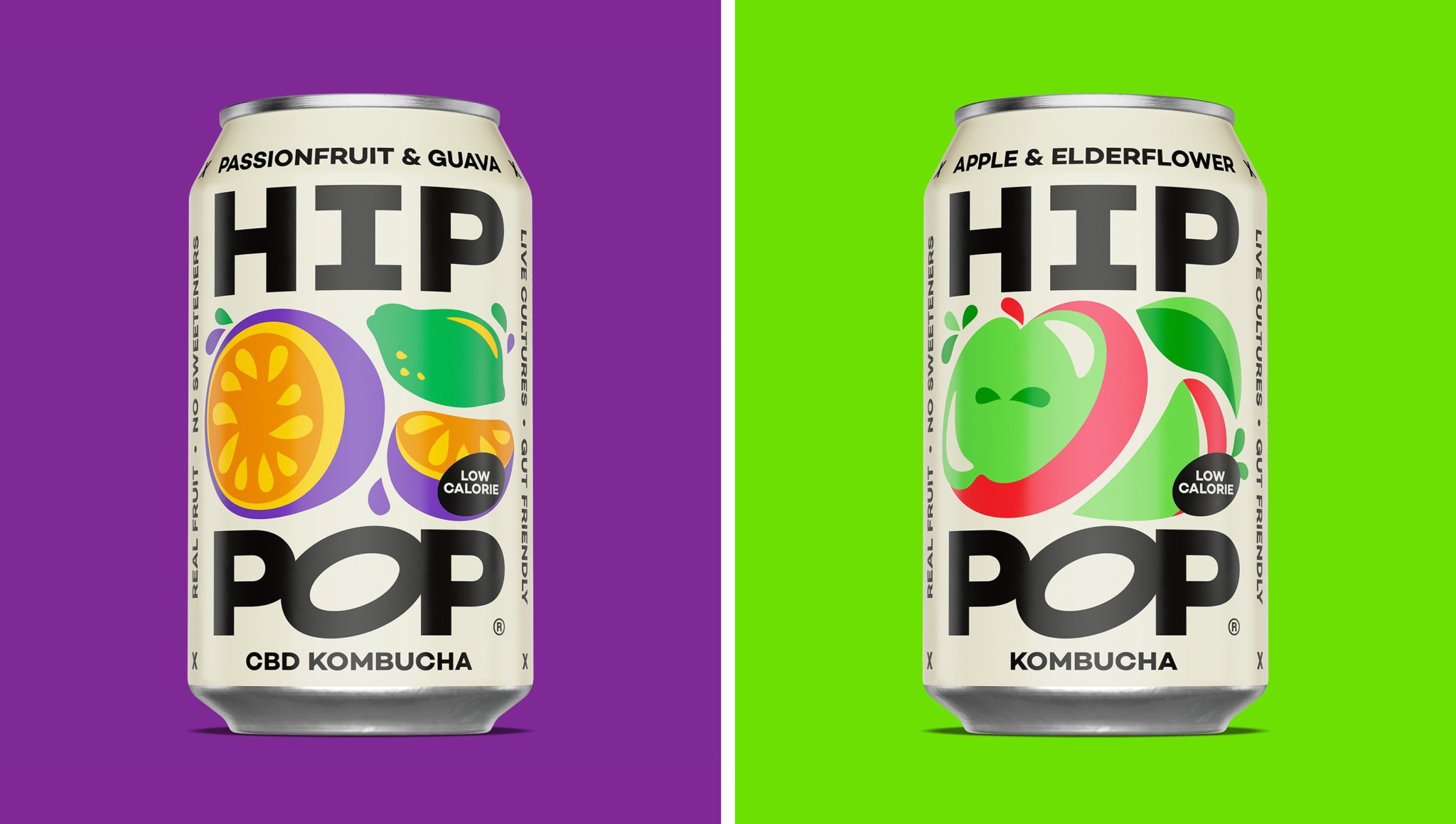 New Branding & Packaging for Hip Pop by Robot Food — BP&O