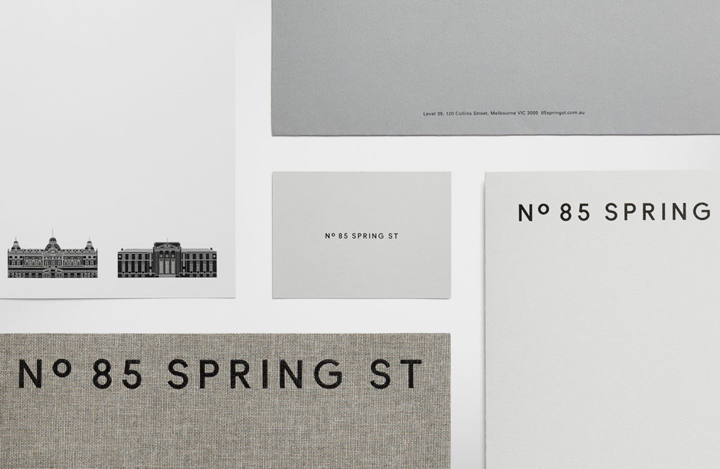 New Graphic Identity for 85 Spring Street by Studio Ongarato — BP&O
