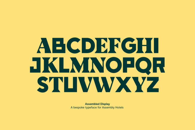 New Logo & Graphic Identity for Assembly by Ragged Edge — BP&O