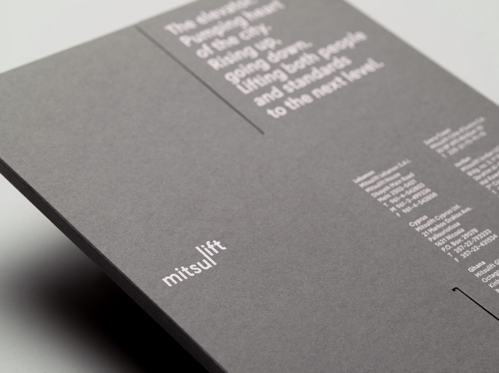 New Graphic Identity for Mitsulift Elevators by Base Design — BP&O