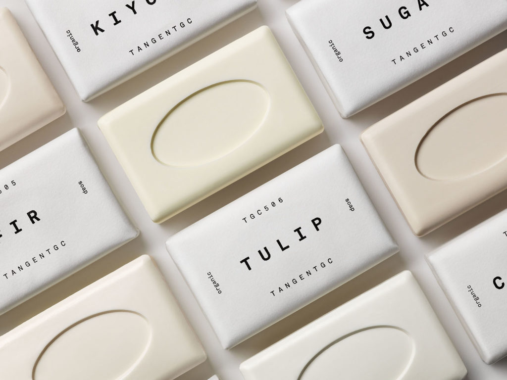 Packaging for Tangent GC Organic Soap by Carl Nas Associates — BP&O