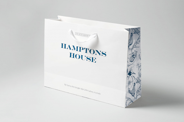 New Brand Identity for Hamptons House by Moffitt.Moffitt - BP&O