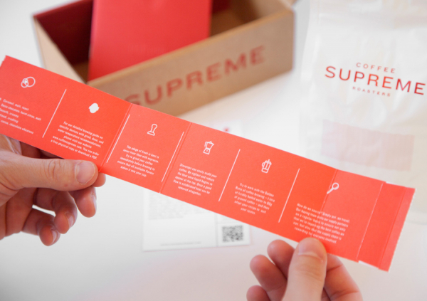 New Packaging for Supreme Coffee by Marx Design - BP&O