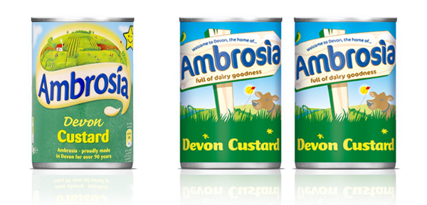 New Packaging for Ambrosia by JKR - BP&O