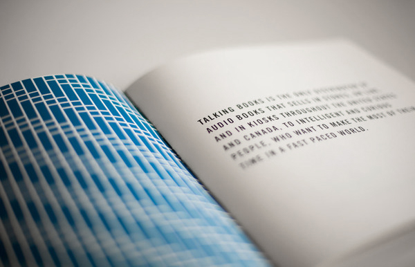 New Logo for Talking Books by Adrian Walsh - BP&O