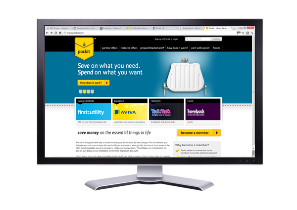 New Logo for Pockit by Someone - BP&O