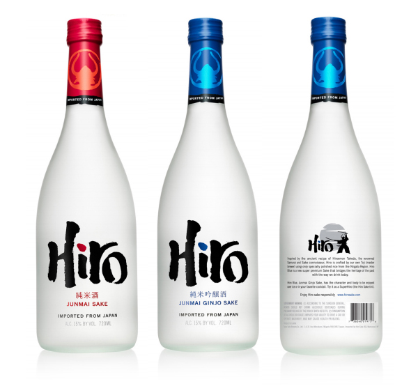 New Packaging for Hiro Sake by Monday Collective - BP&O