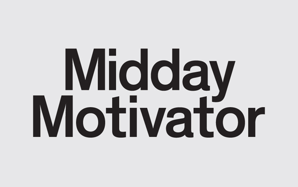 New Logo for Midday Motivator by Studio Verse - BP&O