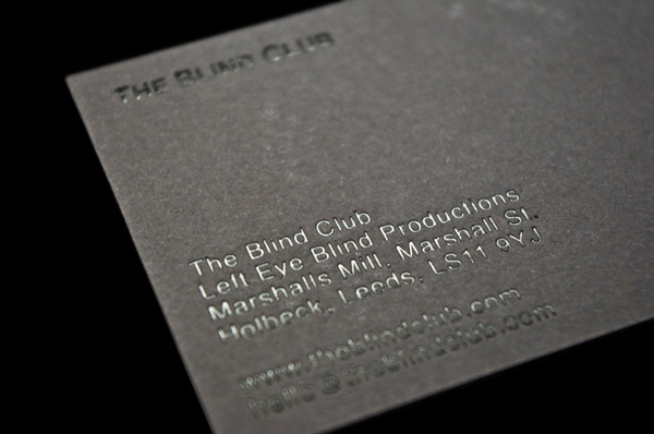 New Brand Identity for The Blind Club by Catalogue - BP&O