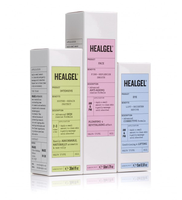 New Packaging for Healgel by Pentagram - BP&O