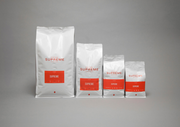 New Packaging for Supreme Coffee by Marx Design - BP&O