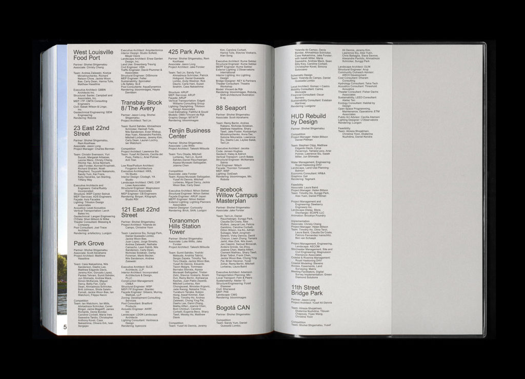 OMA NY Monograph by Studio Lin — BP&O