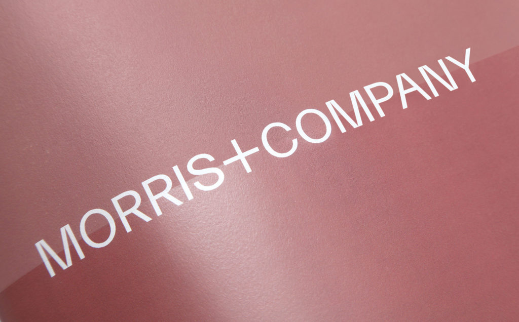 New Graphic Identity for Morris+Company by Bob Design — BP&O