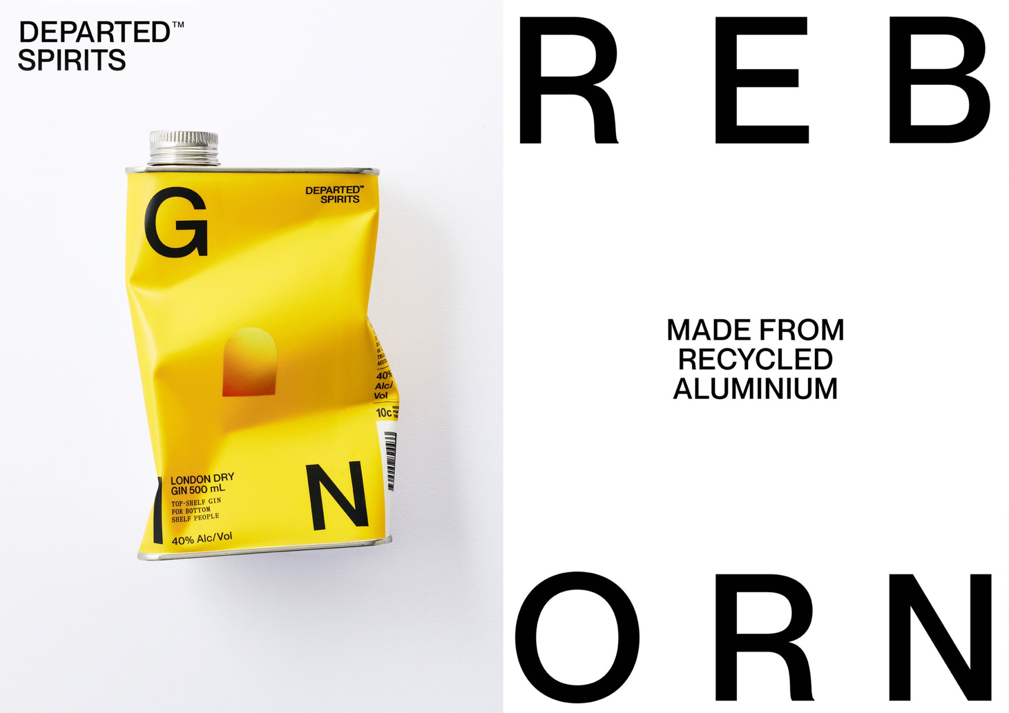Branding & Packaging for Departed Spirits by Marx Design — BP&O