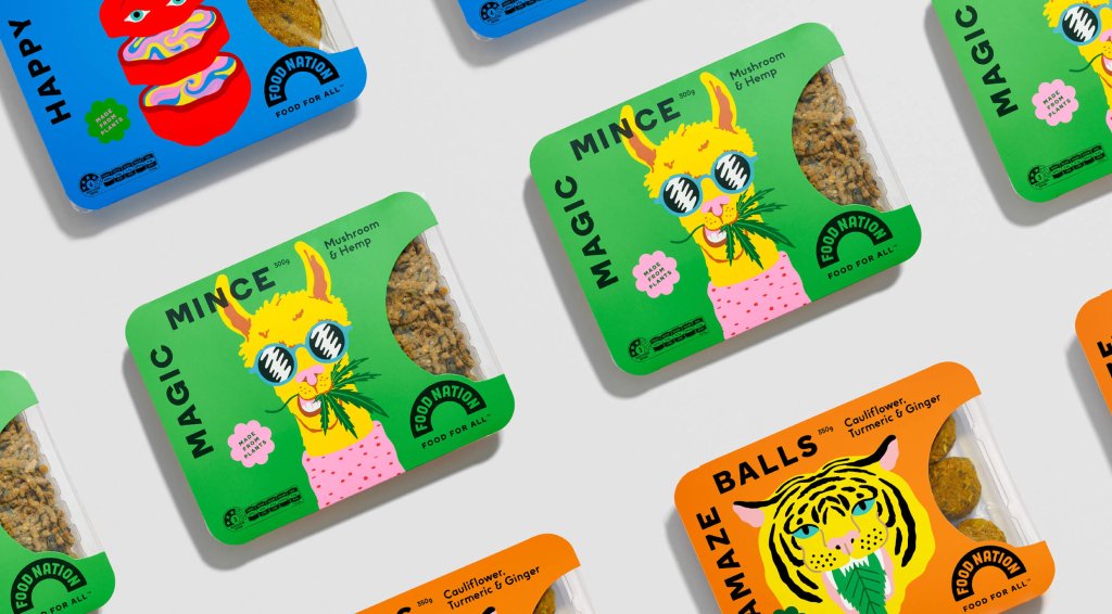 Branding & Packaging for Food Nation by Seachange — BP&O