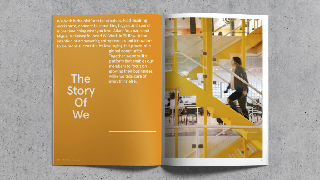 New Brand Identity for WeWork by Gretel — BP&O