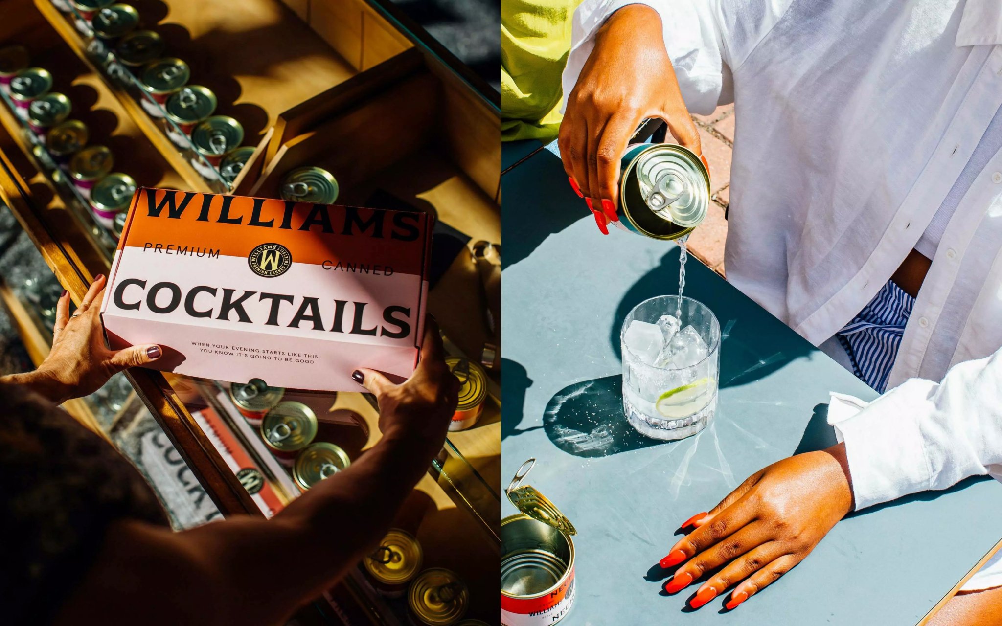 New Logo & Packaging for Williams Cocktails by Offff — BP&O