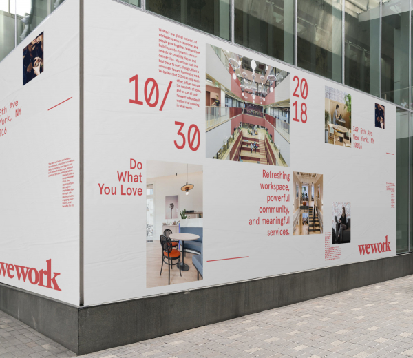 New Brand Identity for WeWork by Gretel — BP&O