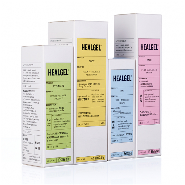 New Packaging for Healgel by Pentagram - BP&O