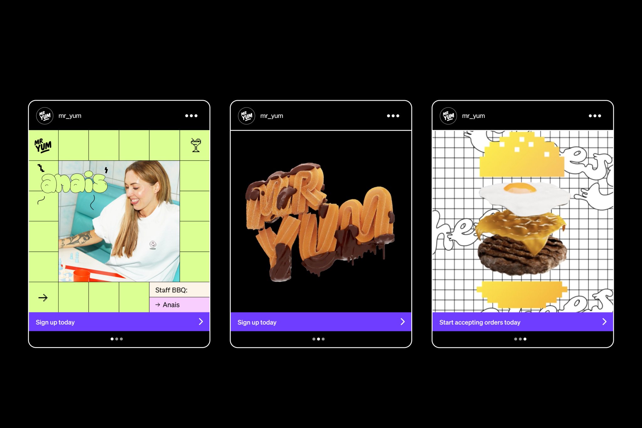 New Logo & Branding for Mr Yum by Re Design — BP&O