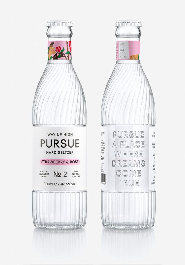 New Packaging for Pursue Hard Seltzer by OlssønBarbieri — BP&O