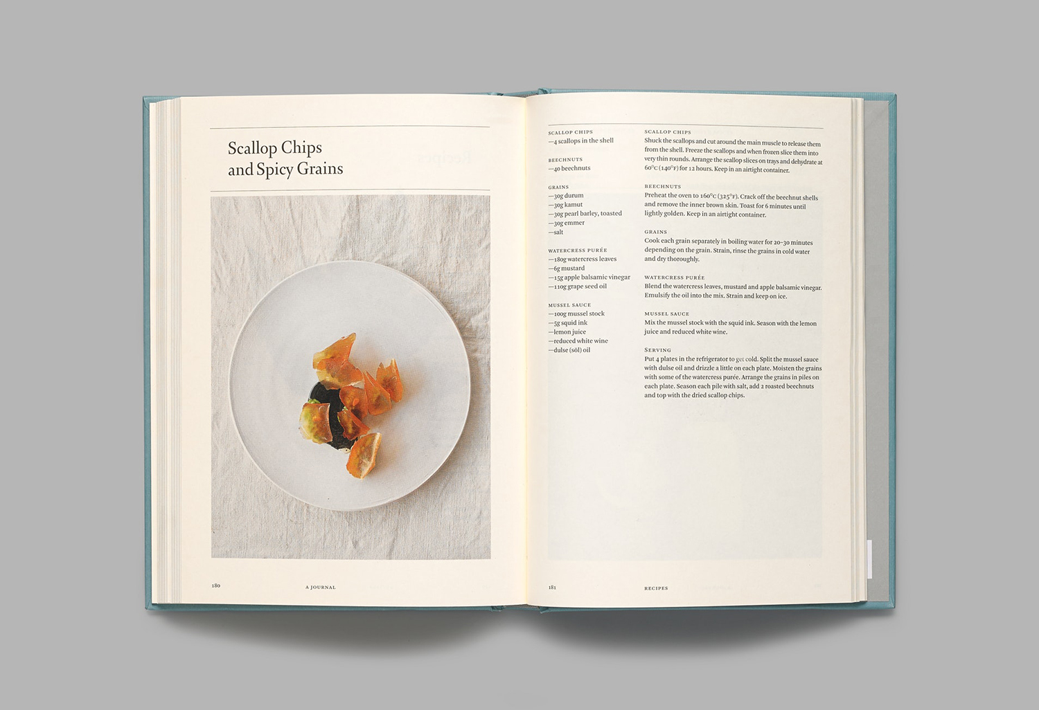 René Redzepi, Work In Progress: A Journal by Pentagram — BP&O