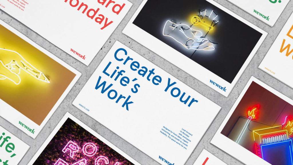 New Brand Identity for WeWork by Gretel — BP&O