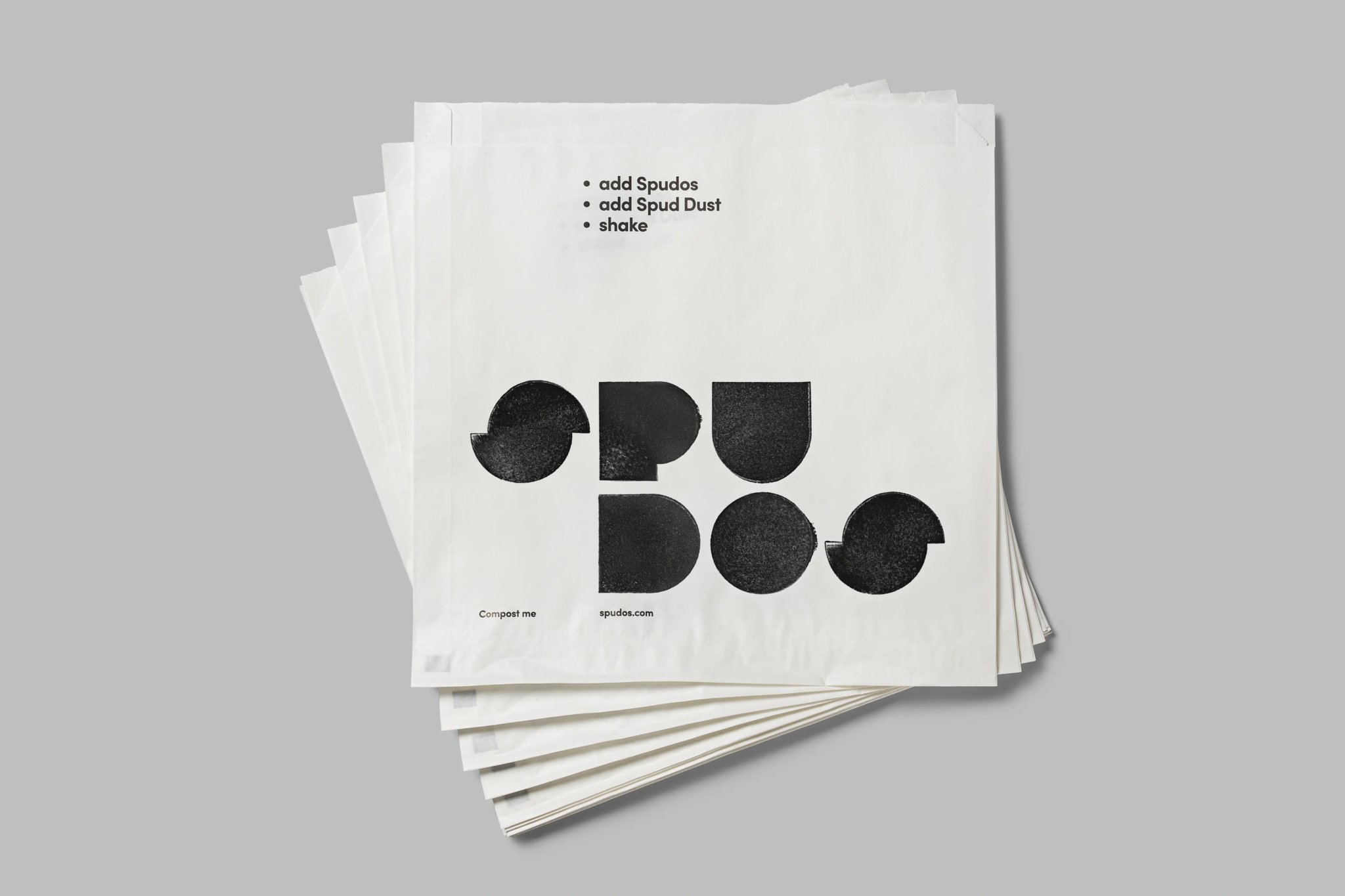 New Logo & Packaging for Spudos by Paul Belford Ltd — BP&O