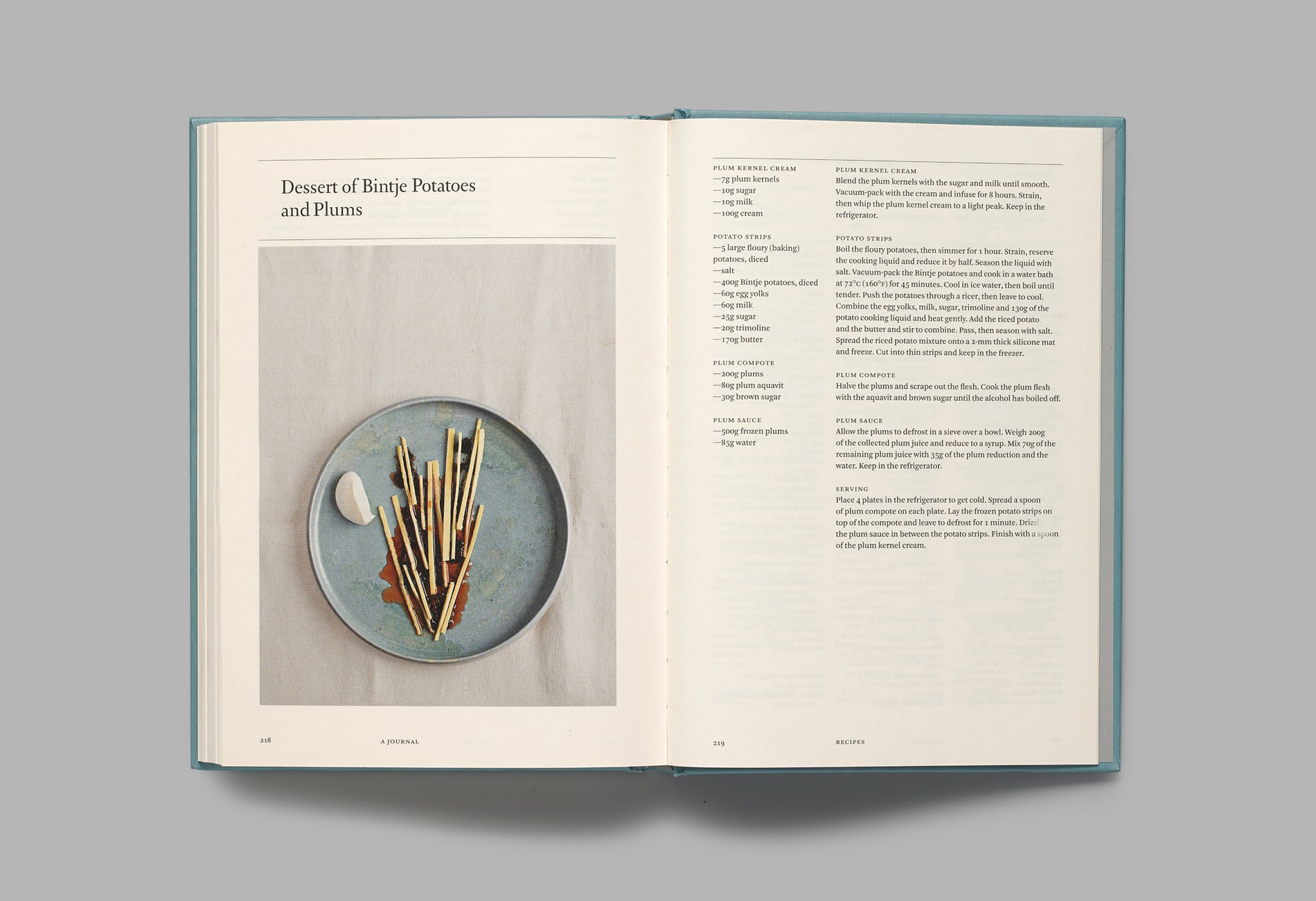 René Redzepi, Work In Progress: A Journal by Pentagram — BP&O