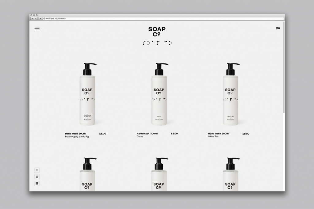 New Brand Identity for Soap Co. by Paul Belford — BP&O