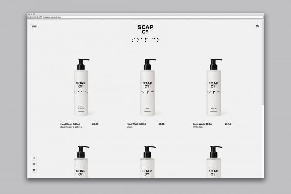 New Brand Identity for Soap Co. by Paul Belford — BP&O