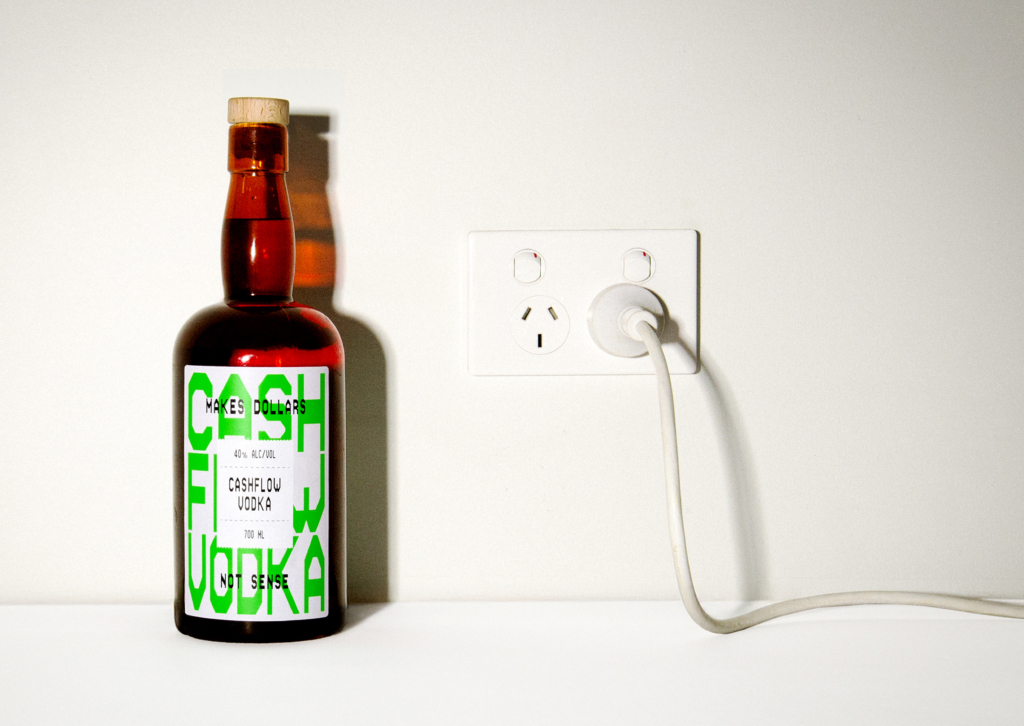 Branding & Packaging for Cashflow Vodka by Marx Design – BP&O