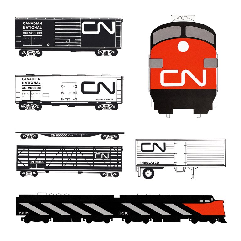 Canadian National Railway by Allan Fleming, 1960 — BP&O History