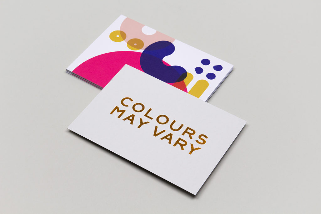 New Graphic Identity for Colours May Vary by Build — BP&O