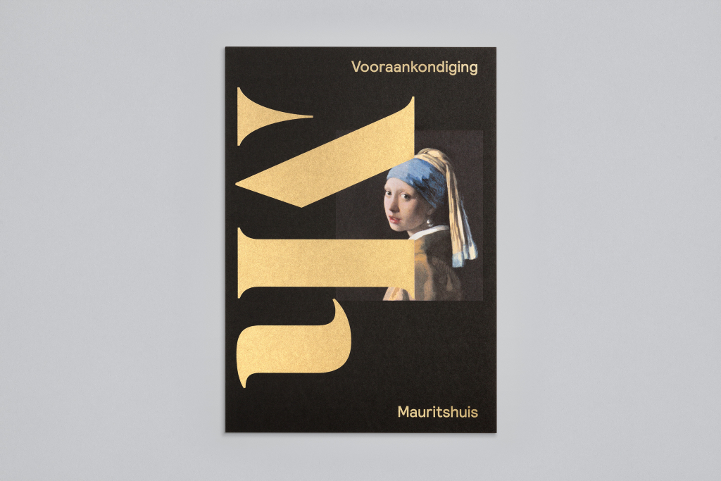 New Brand Identity for Mauritshuis by Studio Dumbar - BP&O