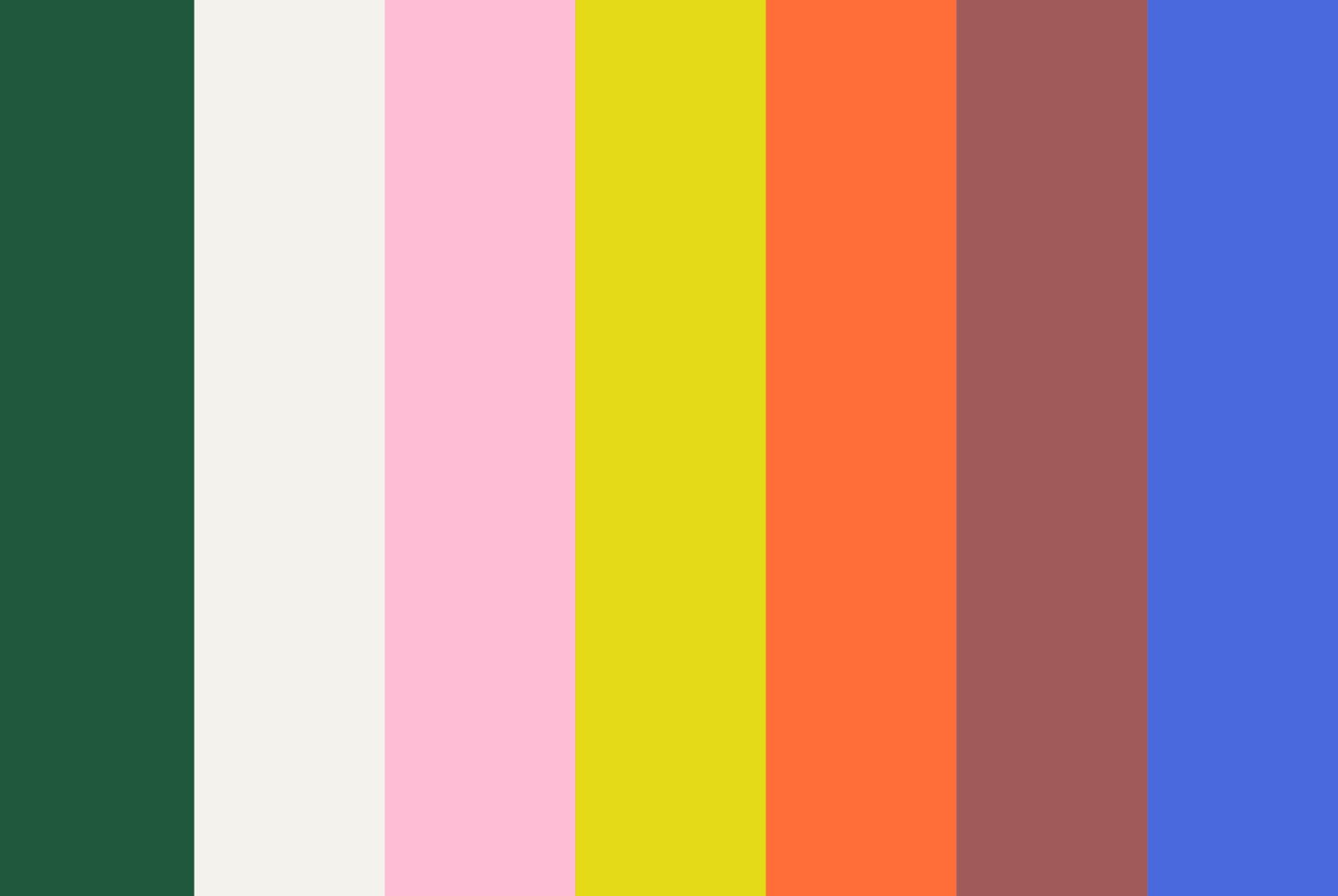 Brand Colour Palettes — BP&O Collections