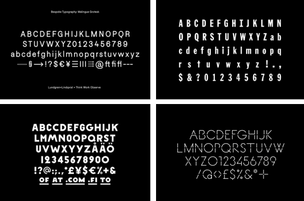 The Best Custom Typography — BP&O