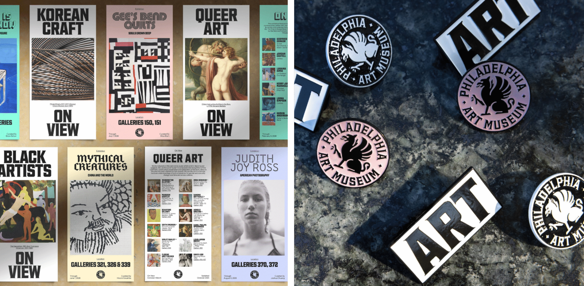 New Branding for Philadelphia Art Museum by Gretel — BP&O